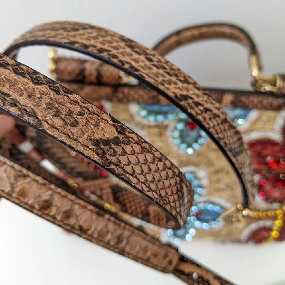 Dolce & Gabbana | Bags | Ultra Rare Dolce Gabbana Miss Sicily Bag ...